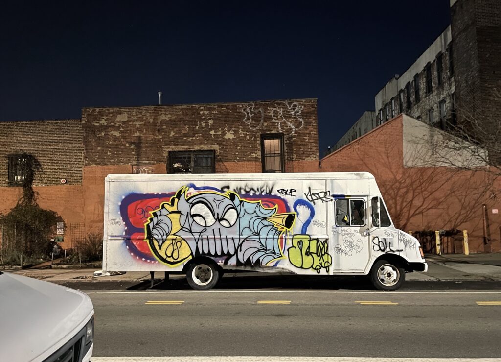 Skeletor Graffiti • The Showbear Family Circus